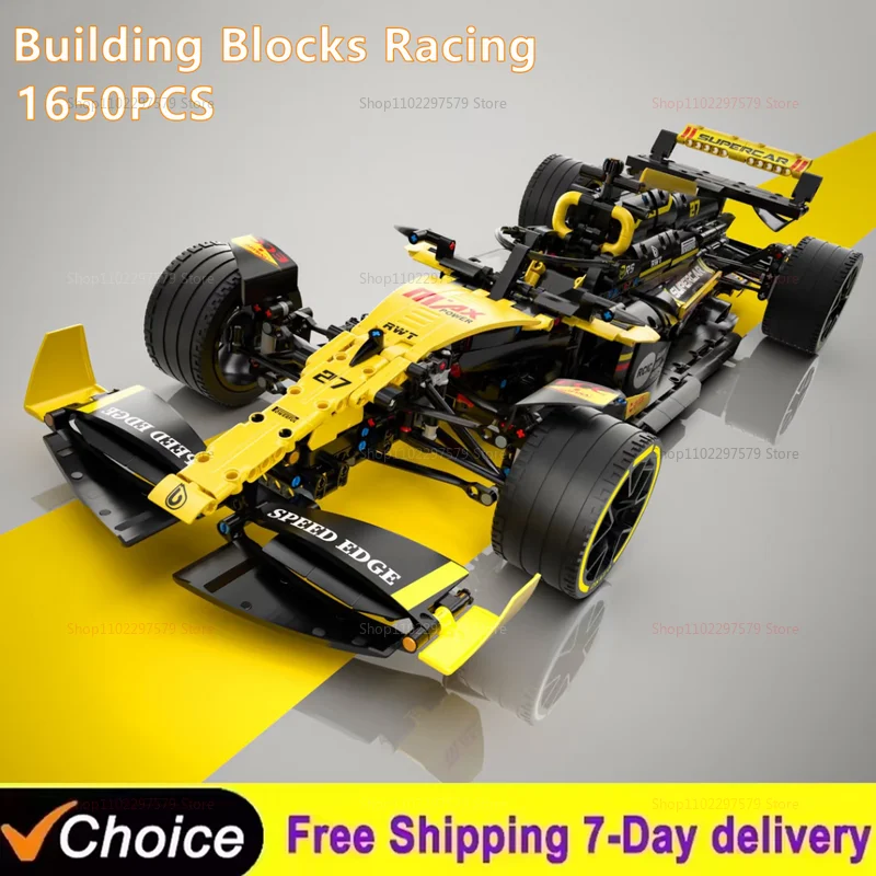 1F3CE Race Car: The Ultimate 1:8 Scale Building Block Kit for Serious ...