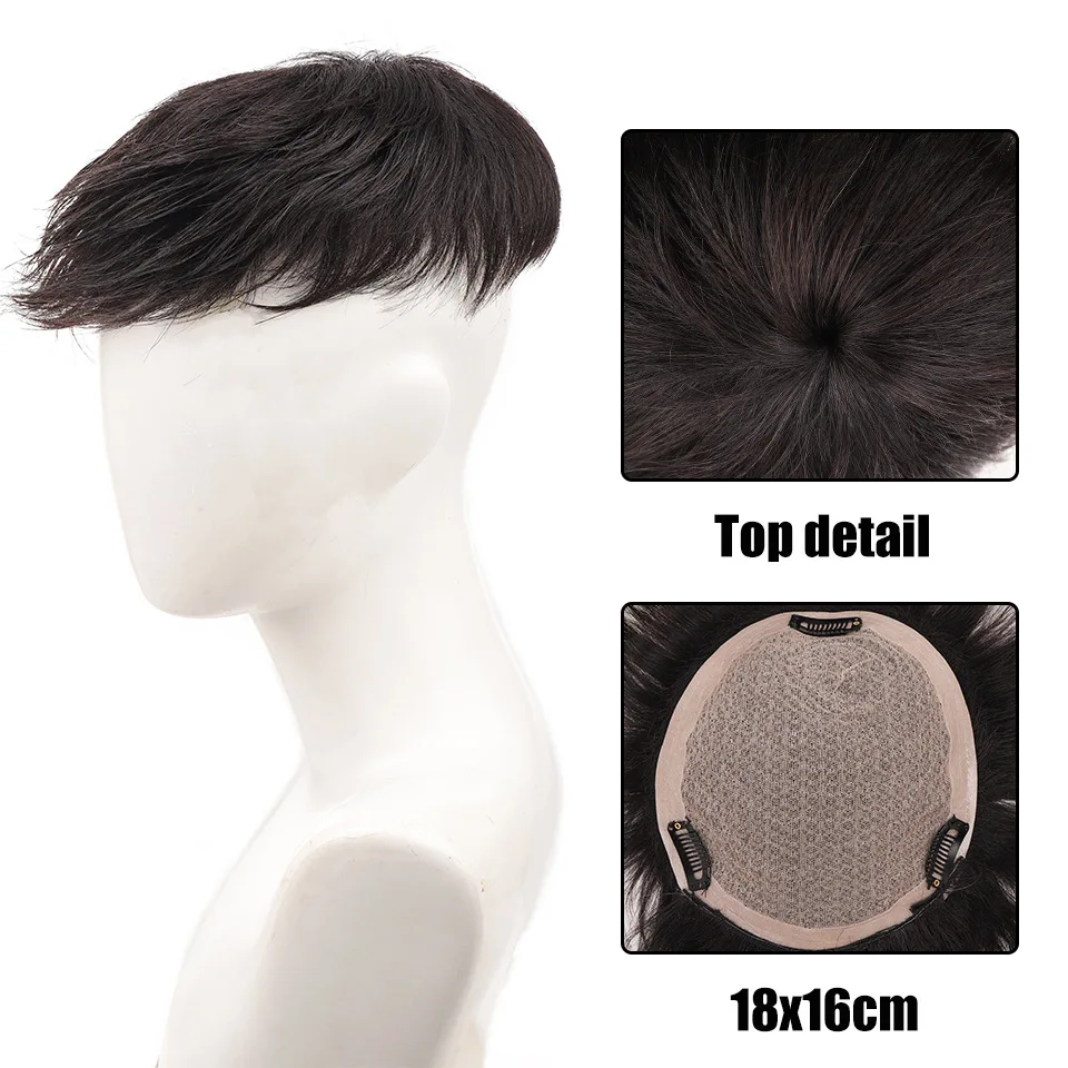 Human hair wigs for men Archives - Hair.lk