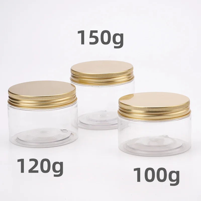 50pc-lot-120g-100g-150g-Empty-Plastic-Jars-Cosmetic-Face-Cream ...