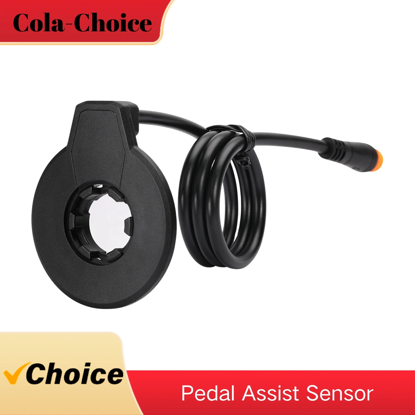 12-Magnetic Double Hall Sensor Waterproof Plug, Pedal Assist Sensor for ...