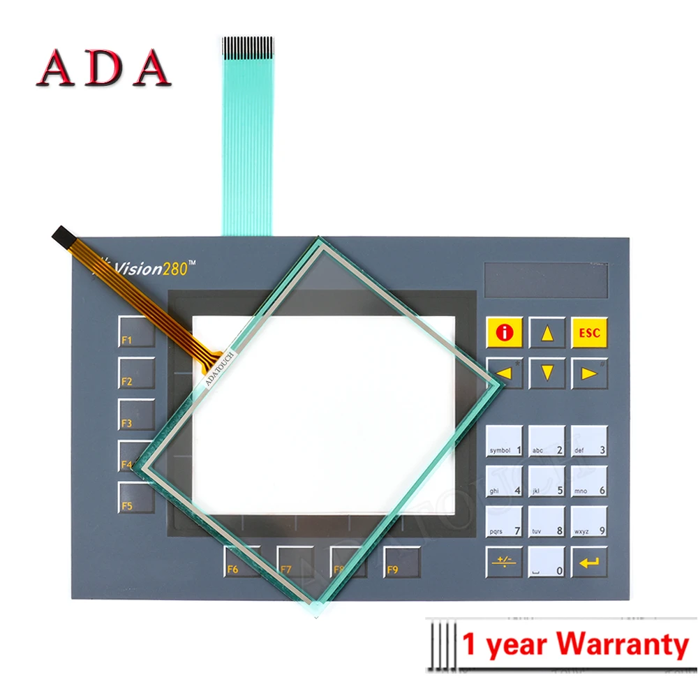 Touch-Screen-Panel-Glass-Digitizer-for-UNITRONICS-Vision280-V280-18 ...