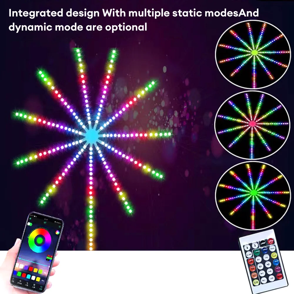 Smart-LED-Light-Strip-DIY-Firework-Remote-Bluetooth-Festoon-Lamp-Home ...