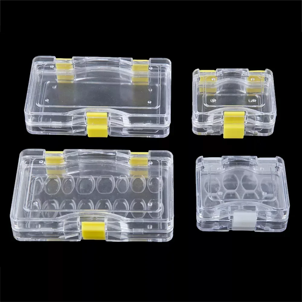 Plastic-Dental-Lab-Box-With-Film-Dentist-False-Tooth-Case-Box-with ...