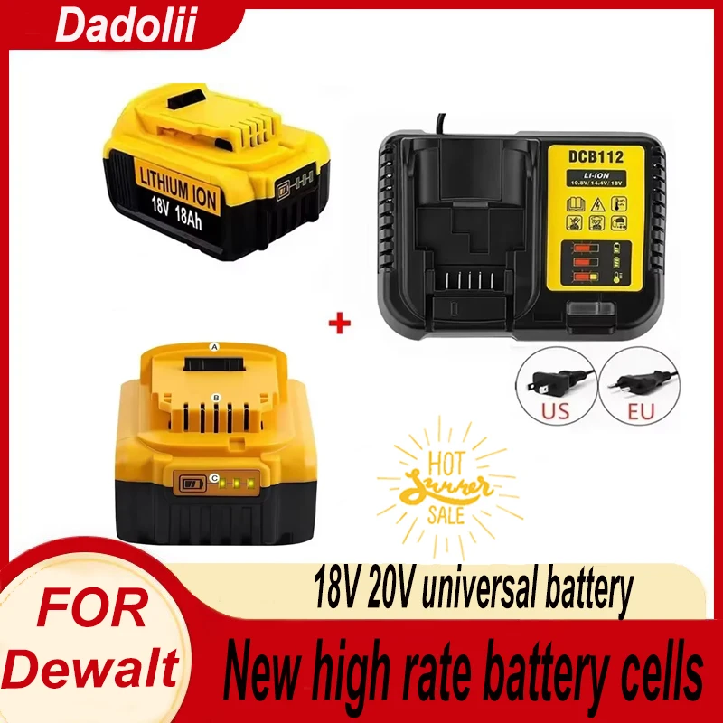 Upgraded-versionFor-Dewalt-DCB200-20V-8000mAh-Replacement-Battery ...
