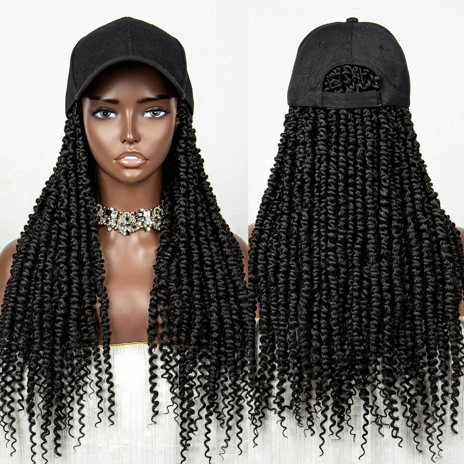Synthetic-Short-Passion-Twists-With-Baseball-Cap-Machine-Made-Twist ...