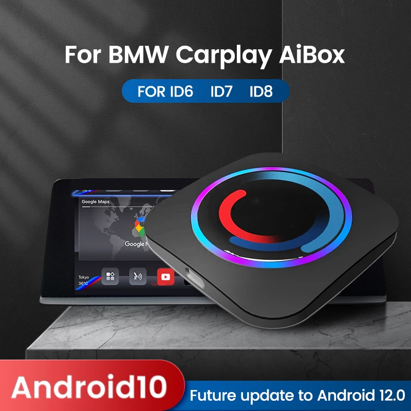 2023-Carplay-Mini-Ai-Box-For-Bmw-ID6-ID7-ID8-Android-10-System-Iptv ...