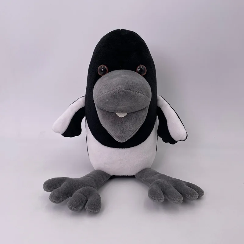 Steve And Maggie Magpie Crow Shape Short Plush Toy Material Doll 22cm ...