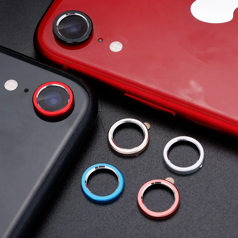 Rear Lens Protective Circle Ring for iphone XR Bumper Cover Aluminum ...