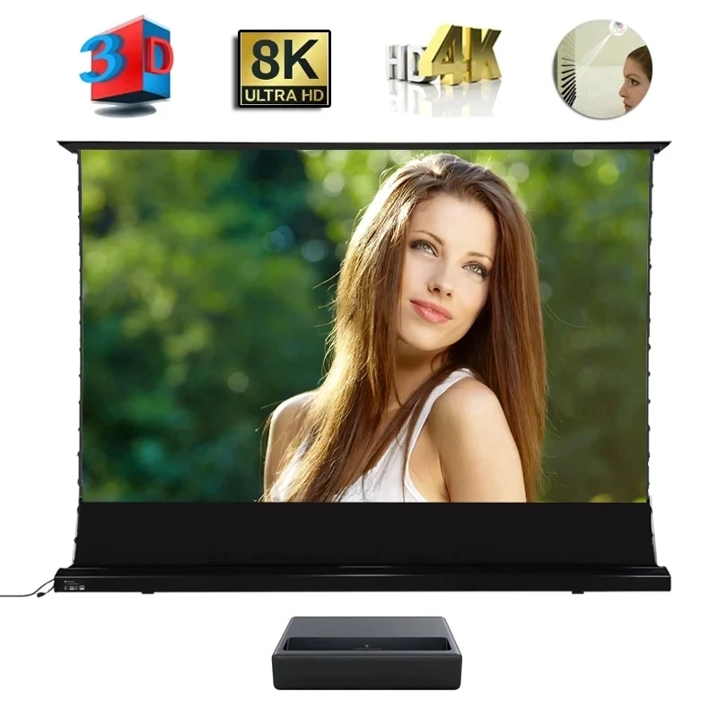 Tela-do-projetor-motorizado-com-luz-ambiente-Rejeitando-tens-o-el-trica ...