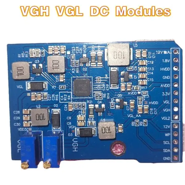 vgh vgl DC module repair LCD panel broken Y color abnormal horizontal ...