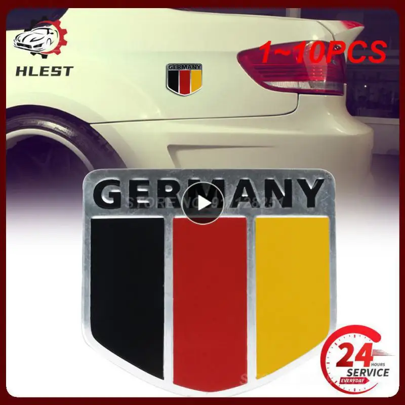 1-10PCS-Car-Stickers-UK-USA-France-Italy-Germany-Russian-Greece-Spain ...