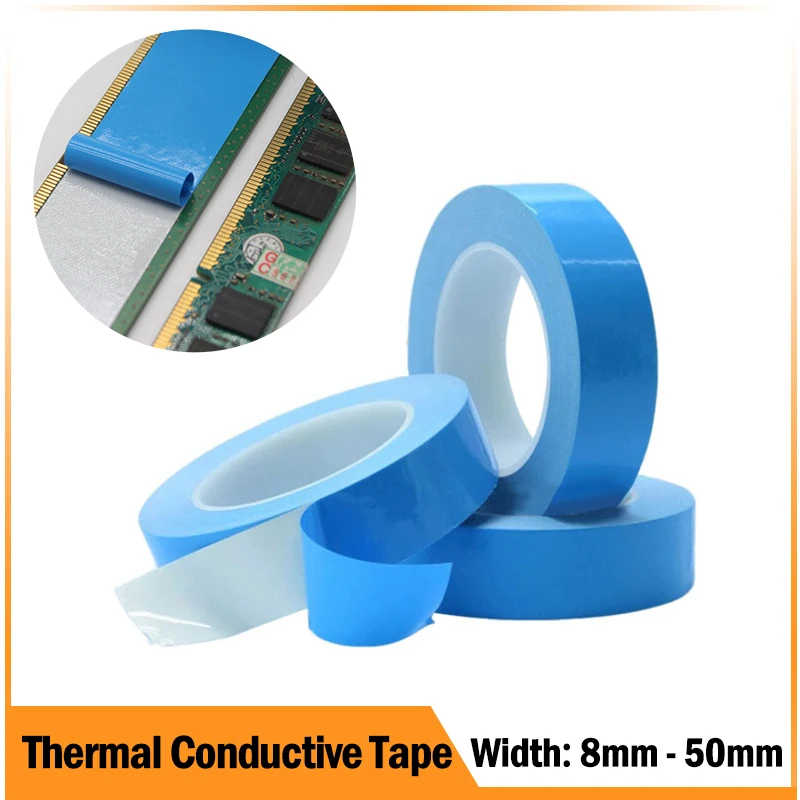 25m-roll-Double-Side-Thermal-Conductive-Tape-Width-8mm-50mm-Computer ...