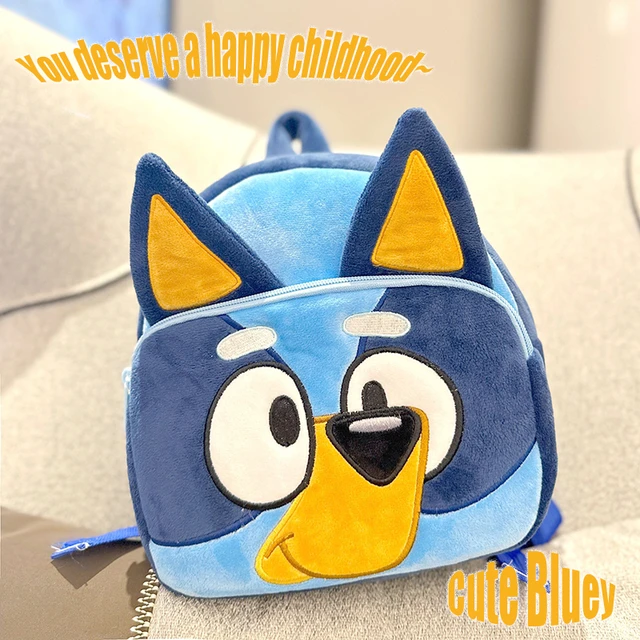 Kawaii Bluey Kindergarten Children Schoolbag Cartoon Bluey, 51% OFF