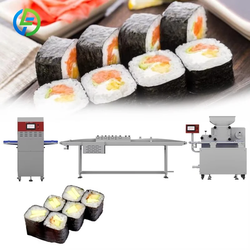 Customized Sushi production line Fast Delivery Sushi Roller Machine ...