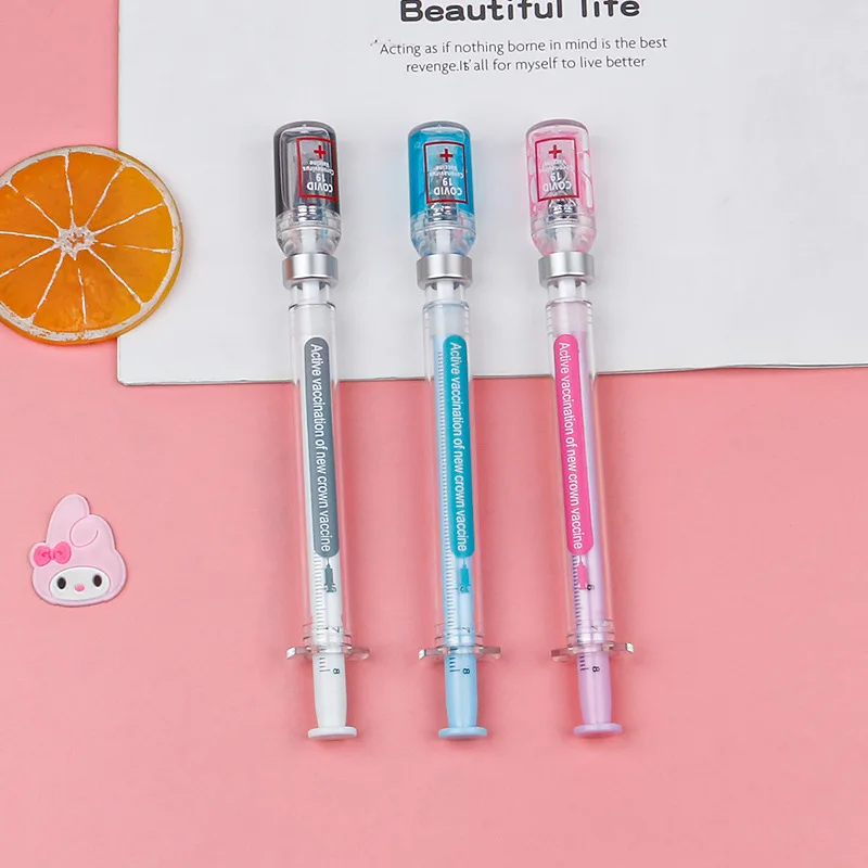 20-50-pieces-set-of-syringe-Kawaii-cartoon-0-5mm-neutral-pen-set ...