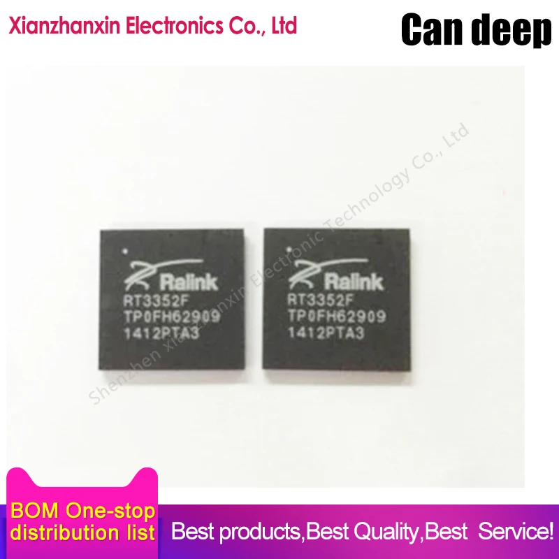 1 ~ 5 unids/lote RT3352F RT3352 BGA Chip encapsulación red inalámbrica ...