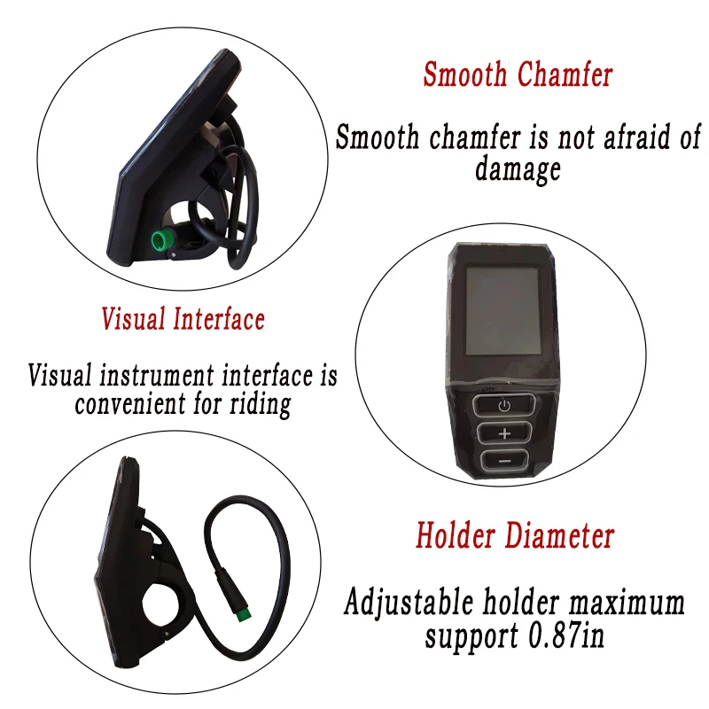 36V-Alton-Electric-Bike-DMHC-TC490-Display-Instrument-Monitor-e-Bike ...