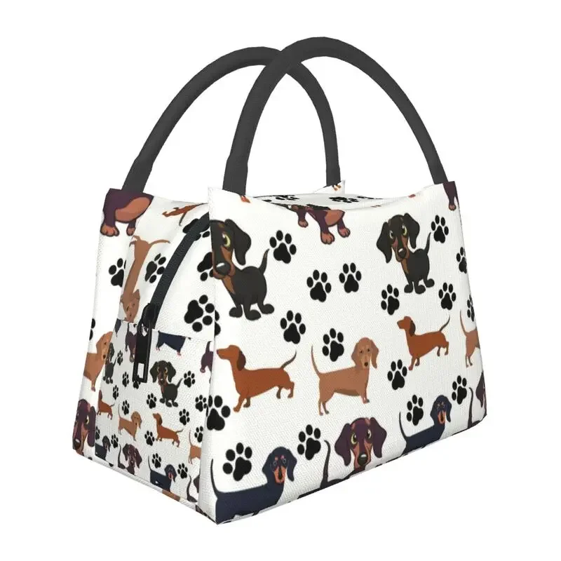Dachshund-Animal-Paw-Insulated-Lunch-Bags-for-Resuable-Sausage-Wiener ...