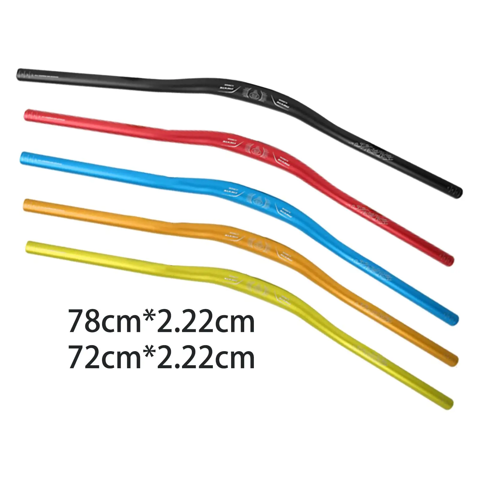 Mountain-Bike-Long-Handlebar-Riser-Bar-Aluminum-Alloy-31-8-mm-for-Road ...