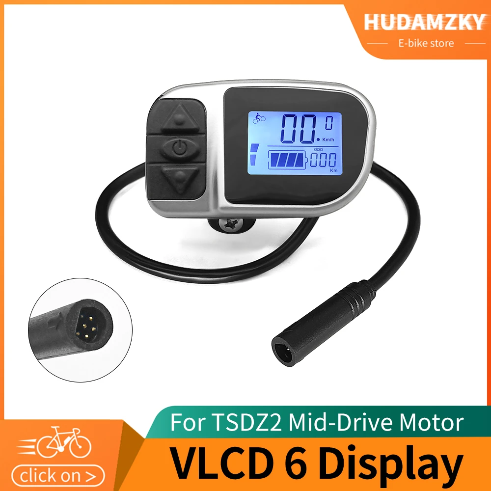 Tongsheng Dz2 Mid Drive Motor Vlcd6 Lcd Display With 6pin Male ...