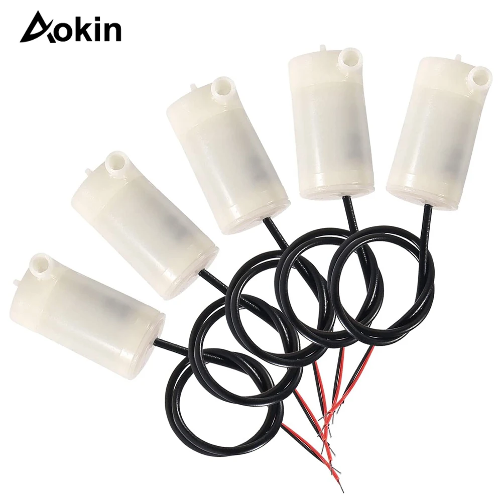 5pcs-Mini-Water-Pump-DC-3-5V-Micro-Submersible-Motor-Aquarium-Pump-for ...