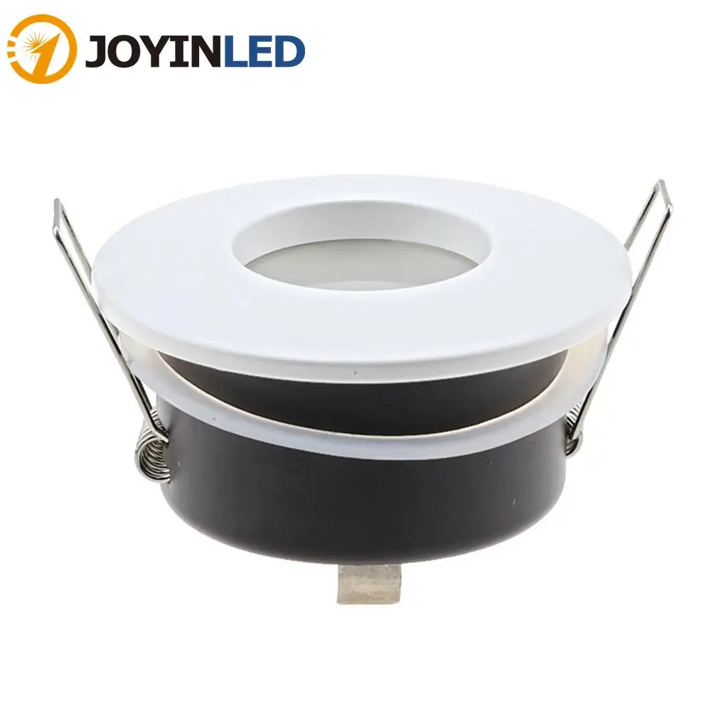 Waterproof Ip65 Recessed Led Ceiling Spotlight Frame Gu10 Mr16 Bulb ...