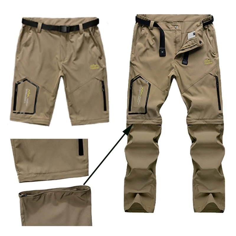 TRVLWEGO-Pantalones-convertibles-de-senderismo-para-hombre-pantalones ...