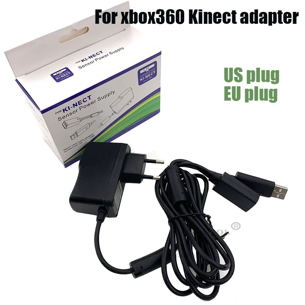 Adaptador-de-carregamento-USB-para-microsoft-xbox-360-kinect-sensor-ac ...