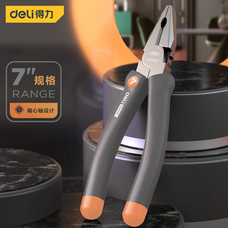 DELI-Household-1-Pcs-7-Wire-Cutters-Multi-color-Non-slip-Plier ...