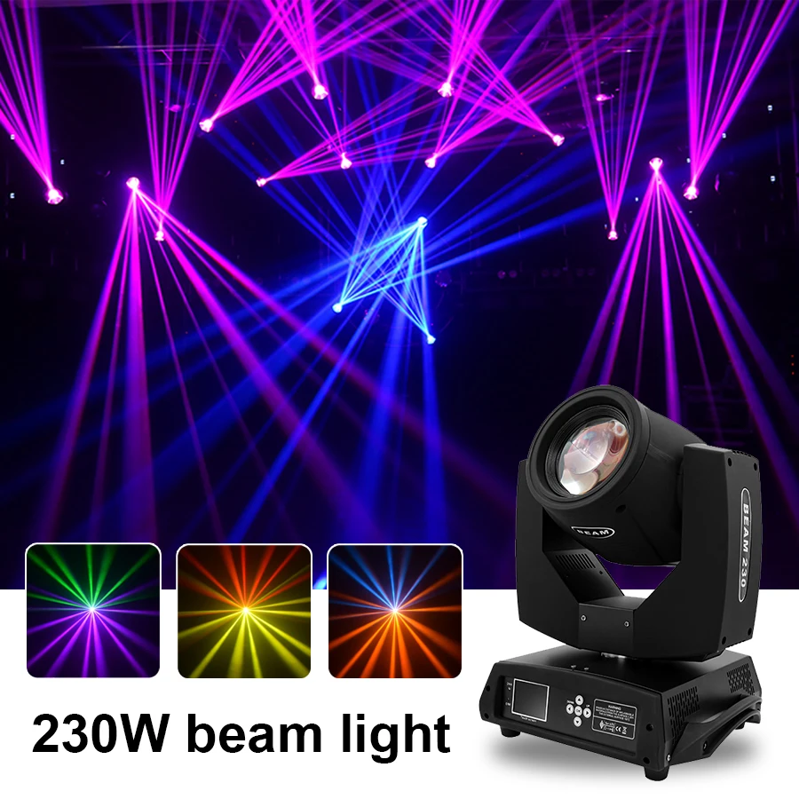 Yayao 230W 7R Moving Head Beam Stage Light With High Definition Touch ...