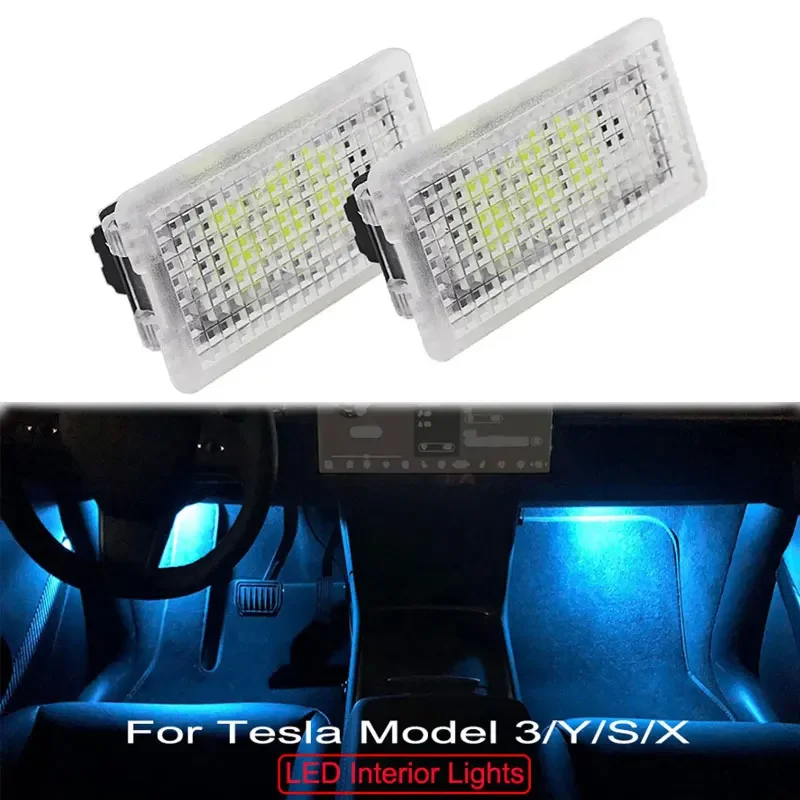 Ultra-bright Interior For Tesla Model 3 Y S X LED Lighting Bulbs Kit ...