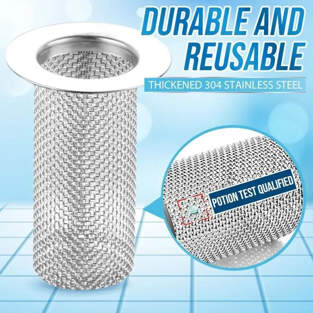 Multifunctional-Steel-Floor-Drain-Filter-Mesh-Basket-Filter-Hair-Trap ...