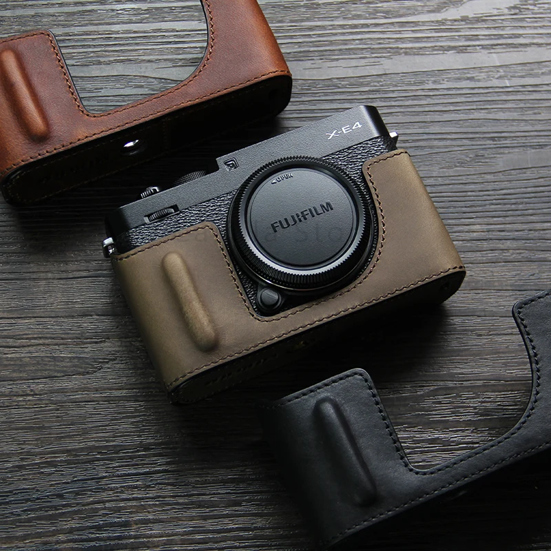 handwork-Photo-Camera-Genuine-leather-cowhide-Bag-Body-BOX-Case-For ...