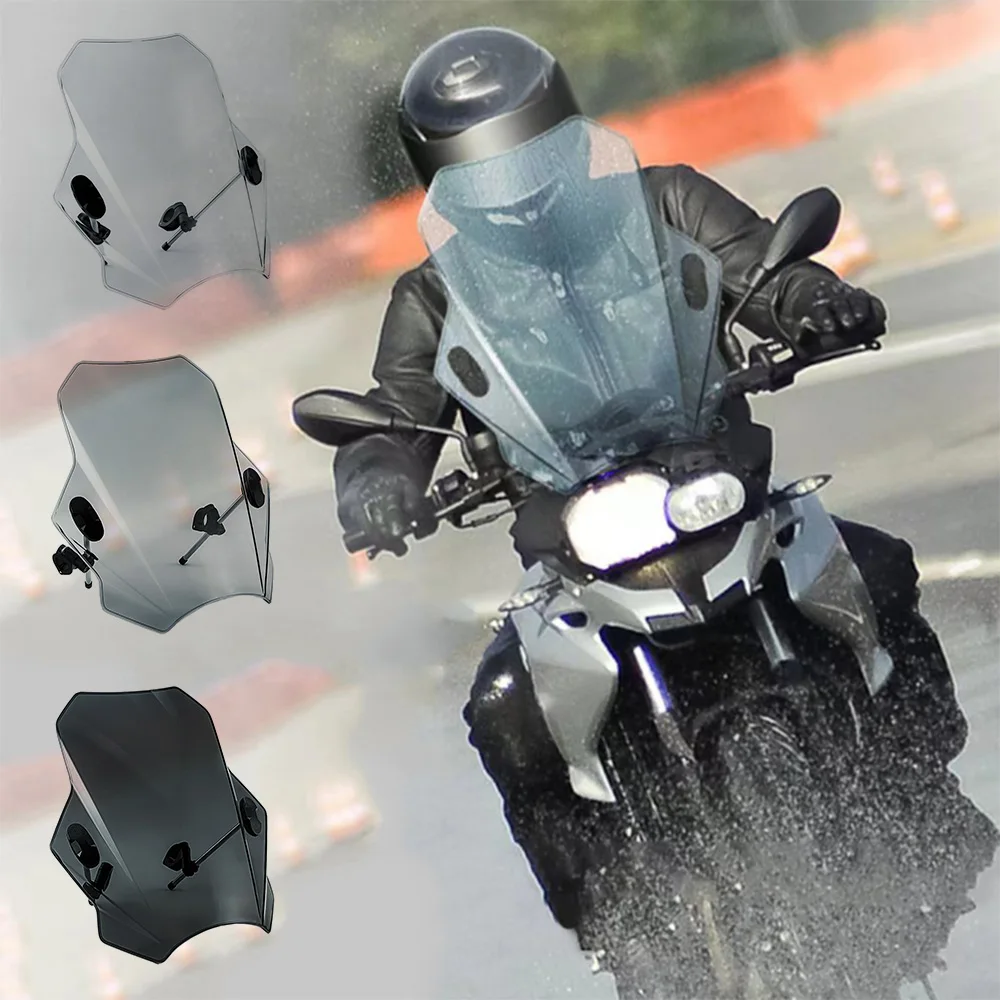 Motorcycle-new-modified-adjustable-windshield-for-BMW-F800R-R1200RS ...