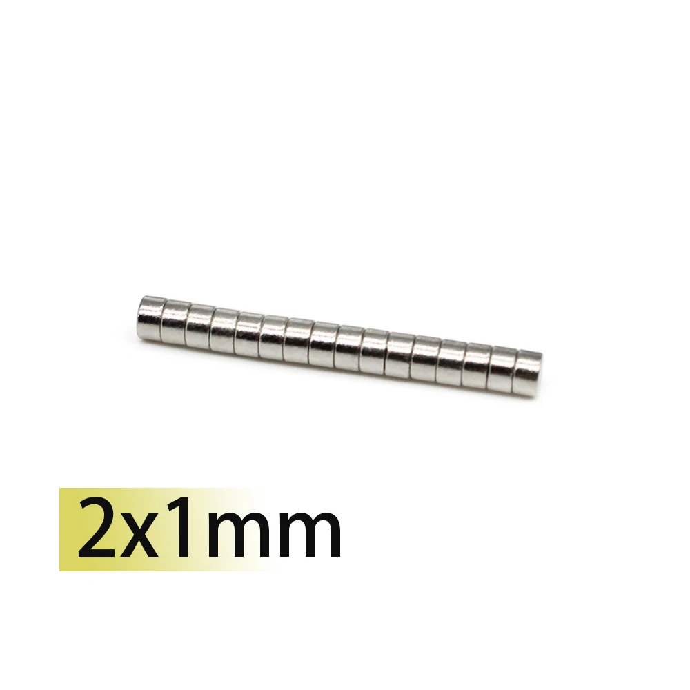 5000PCS 2X1mm Round Mini Magnet Rare Superpowered 2*1mm Earth Neodymium ...
