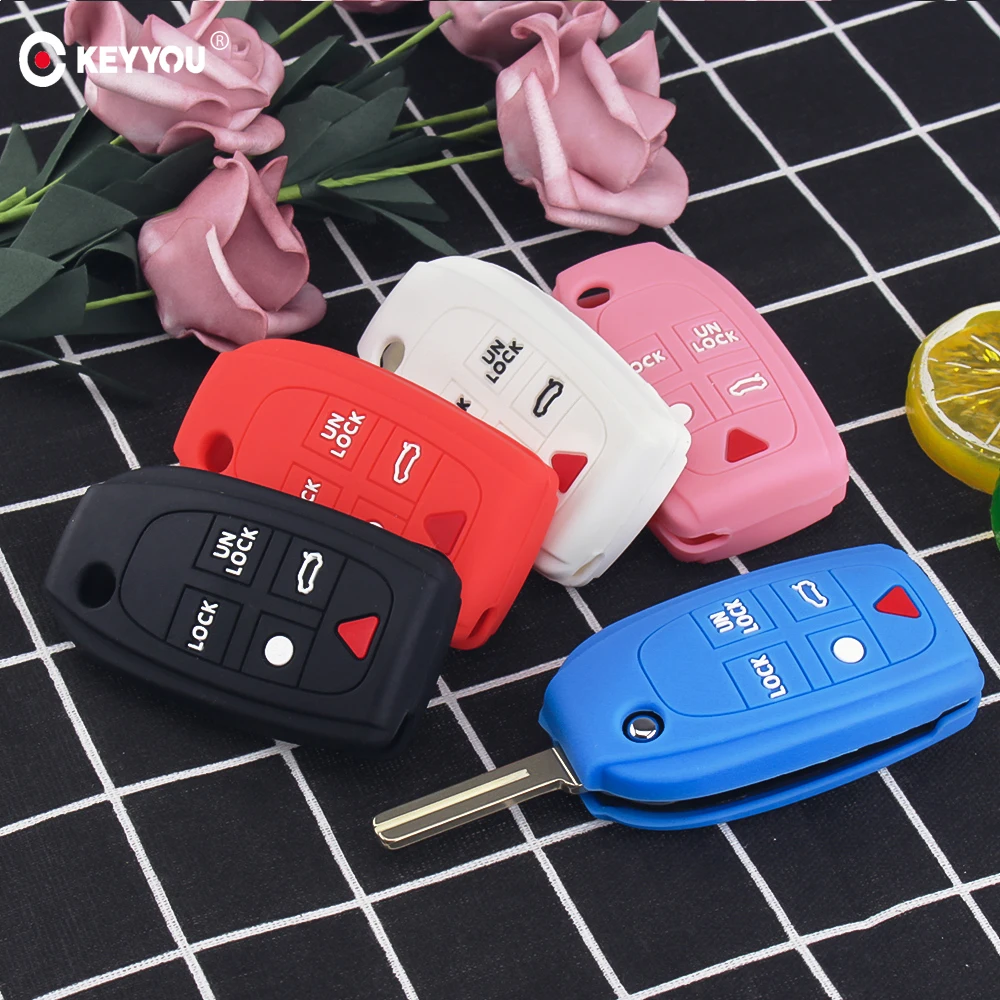 Keyyou chave do carro capa para volvo s40 xc90 s80 xc70 s60 v70 d05 ...