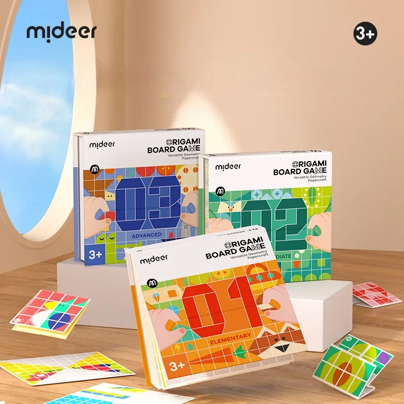 Mideer-Advanced-Versatile-Geometry-Papercraft-Origami-Board-Game ...
