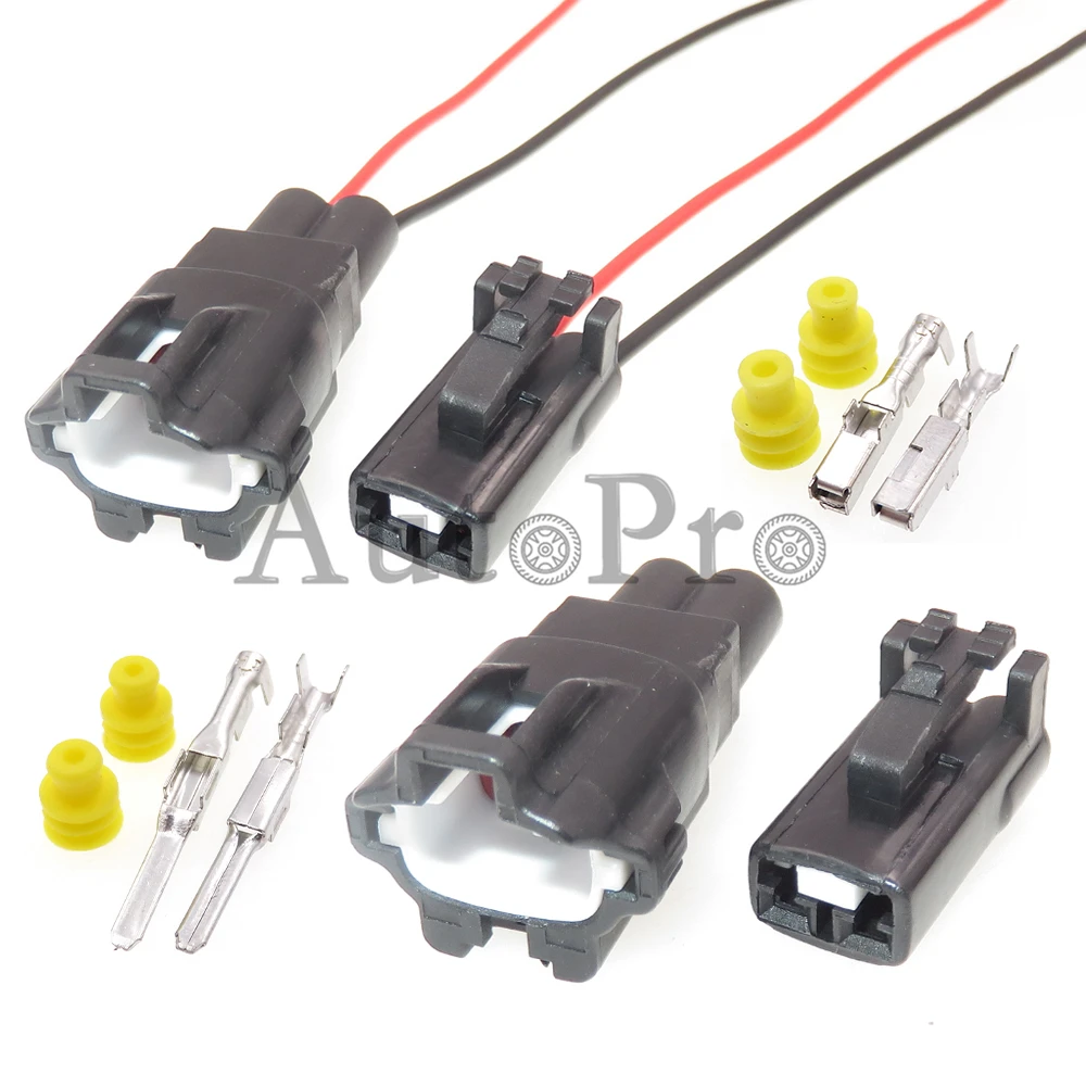 1-Set-2-Hole-Automotive-Plastic-Housing-Starter-Socket-Car-ABS-Sensor ...