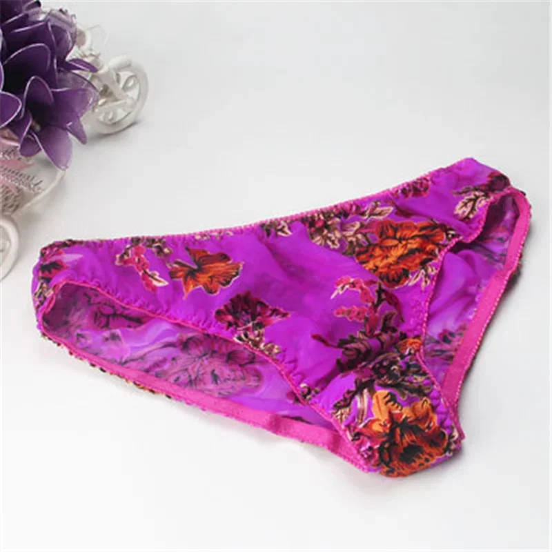 3pcs-lot-Plus-size-silk-translucent-panties-mulberry-silk-crepe-satin ...