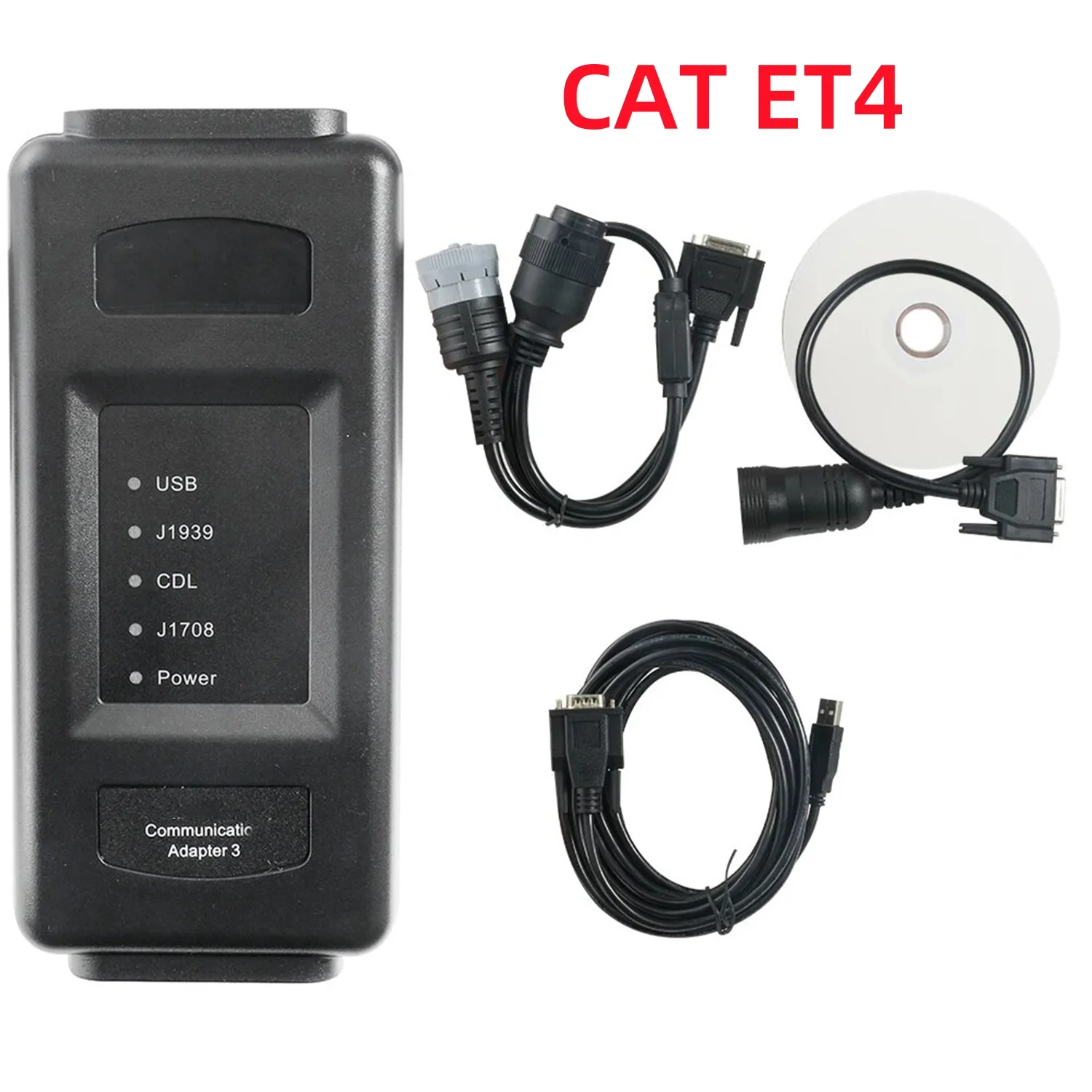 CAT ET4 For Caterpillar Communication Adapter3 For Truck Diagnostic ...