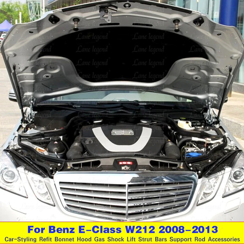 Fur Mercedes Benz E Klasse W212 2008 2009 2010 2011 2012 2013 Haube Motorhaube Streben StoBdampfer Lift Unterstutzt Prop Stange Gas Fruhling