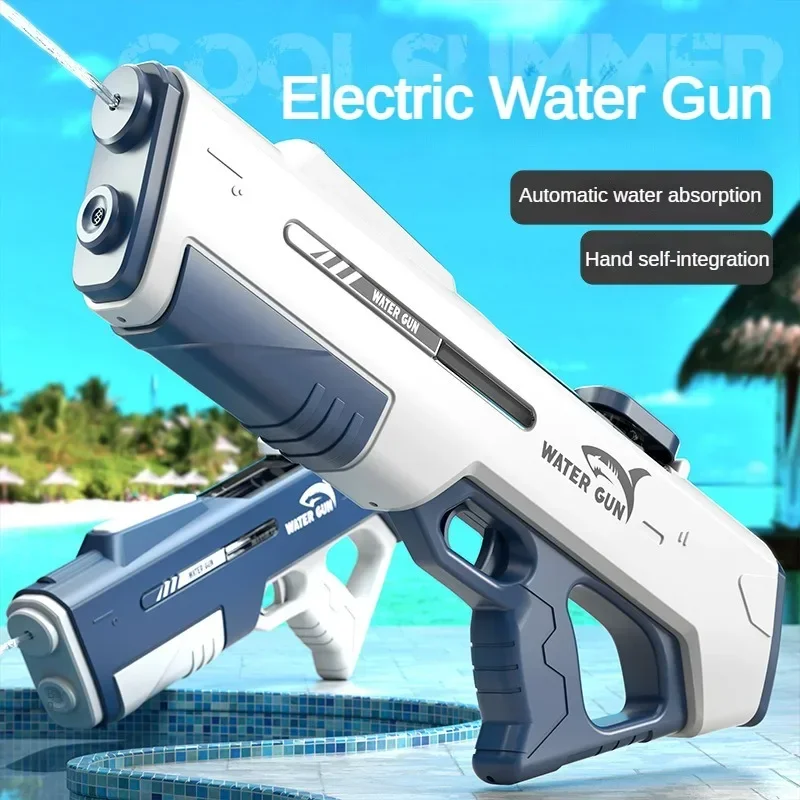 Children-Automatic-Water-Absorption-Electric-Water-Gun-Toys-Hand-Self ...