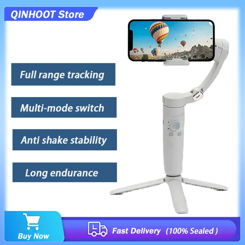 Phone Gimbal 3-Axis Smartphones Handheld Stabilizer Phone Holder Video ...