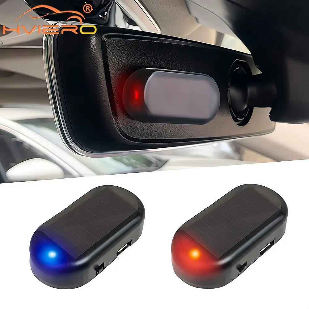 1Pcs-Car-Fake-Security-Light-Solar-Powered-Simulated-Dummy-Alarm ...