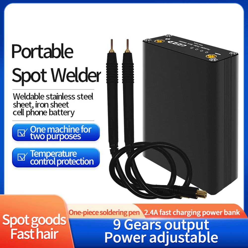 Portable Spot Welder Handheld Small DIY Complete Set of Accessories ...