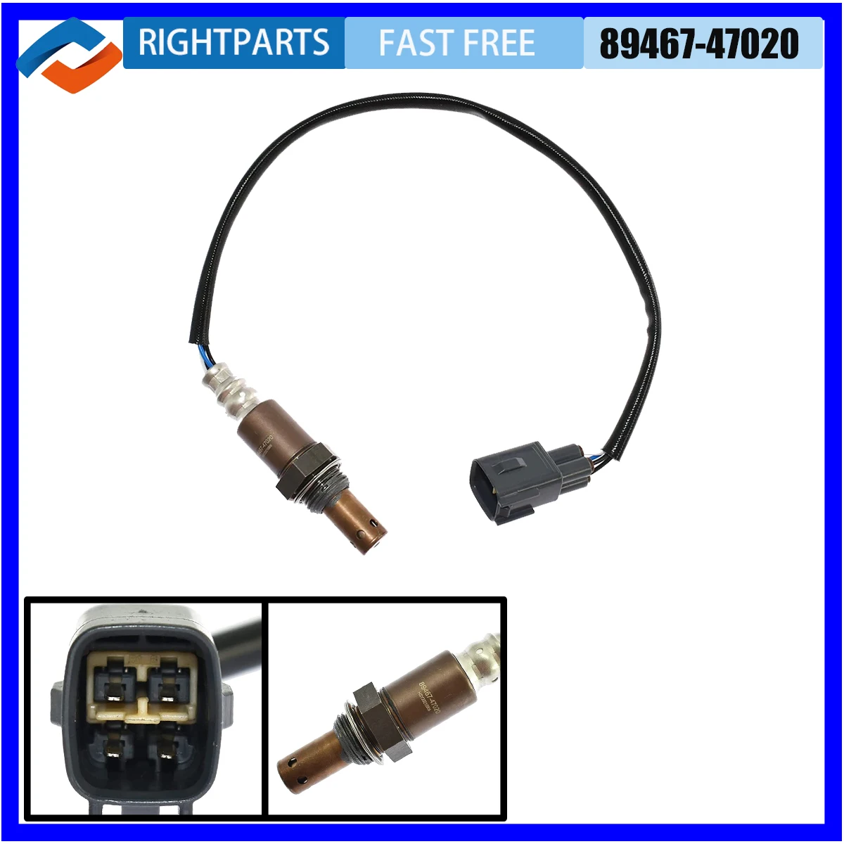 RIGHTPARTS-Sensor de oxígeno para coche Toyota Prius Toyota, accesorio ...