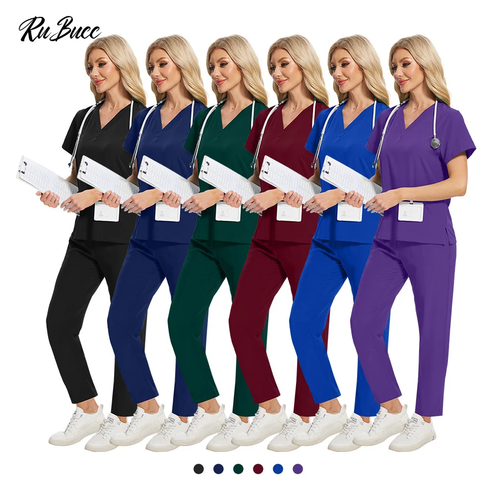Fashion Dentist Medical Suit Doctor Scrubs Uniforms Surgical Nurse ...