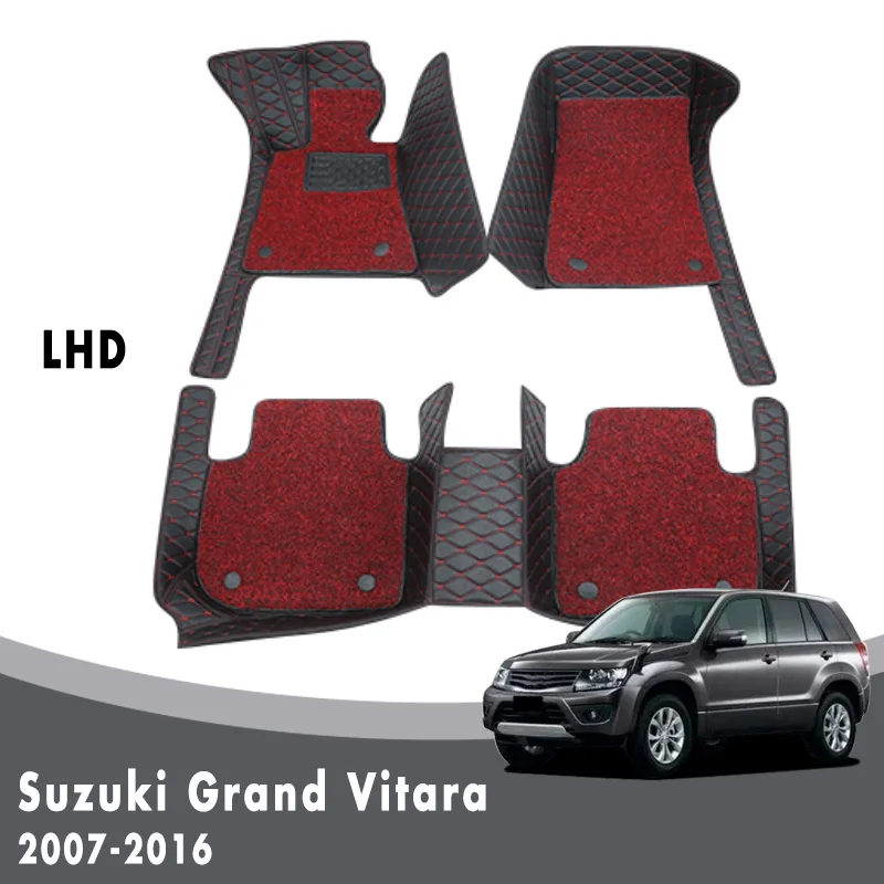 Car Floor Mats Carpets For Suzuki Grand Vitara 2016 2015 2014 2013 2012 ...