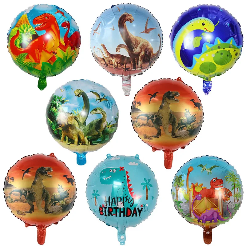 Globos-de-helio-de-aluminio-de-dinosaurio-para-ni-os-decoraci-n-de ...