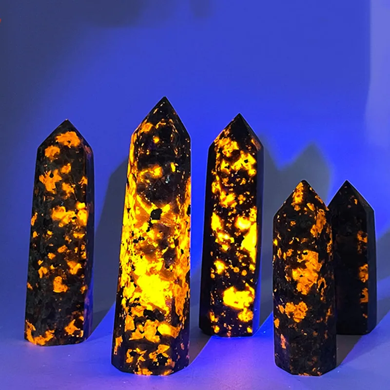 5-8cm-Yooperlite-Flame-Stone-Purple-Fluorescent-Witchrafts-Hexagonal ...